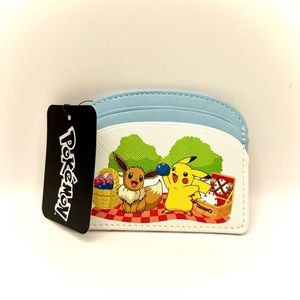 Pokemon | Bags | Nwt Cute Kawaii Pikachu Eevee Pokeball Pokemon Card ...